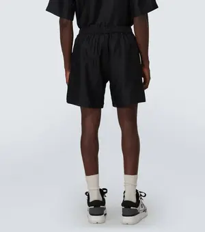 Amiri Diamond Silk Shorts