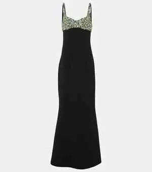 Safiyaa Beatriz Embellished Gown - Multicoloured