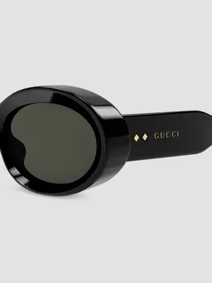 Gucci Thickness 54mm Oval Sunglasses