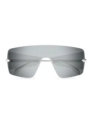 Alexander McQueen Flat Mask 99mm Sunglasses