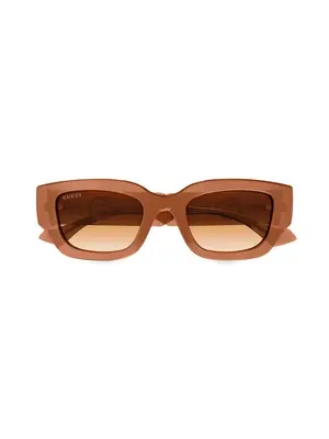Gucci La Piscine 51mm Round Sunglasses