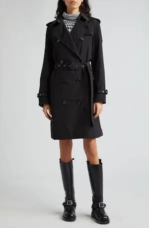 Burberry Kensington Water-resistant Trench Coat