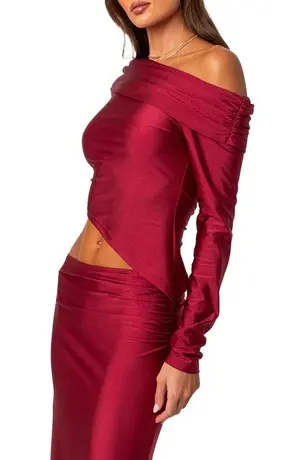 EDIKTED Reema One-shoulder Top