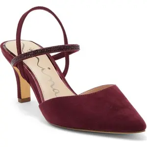 Nina Billie Slingback Pumps - Bordeaux