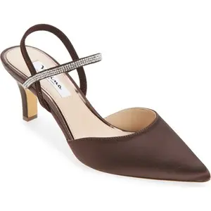 Nina Billie Slingback Pumps - Chocolate