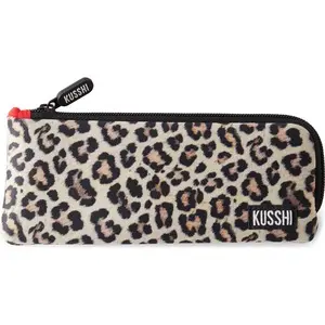 KUSSHI Cosmetics Pencil Case Leopard/red