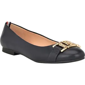 Tommy Hilfiger Logo Flats For Women