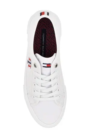 Tommy Hilfiger Alezya Platform Sneakers - White