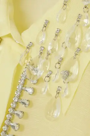 Zimmermann Matchmaker Crystal-embellished Shirt