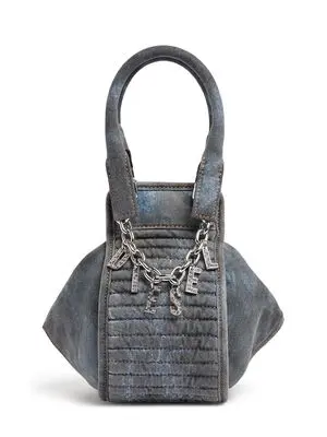 DIESEL® DIESEL D-Vina Denim Top Handle Bag - Denim