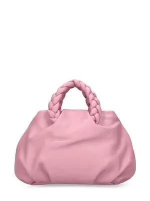 Hereu HEREU Bombon Leather Top Handle Bag - Rose