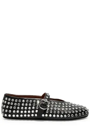Alaia Studded Flats For Women