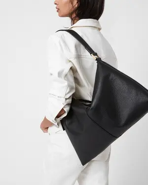 ALLSAINTS Edbury Leather Shoulder Bag