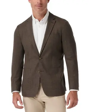 Mizzen+main Lavelle Blazer - Espresso Herringbone