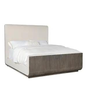 HOOKER FURNITURE Modern Mood Panel King Bed - Cream/brown
