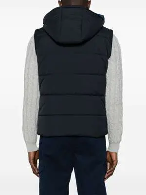 Kiton Zip-up Hooded Gilet