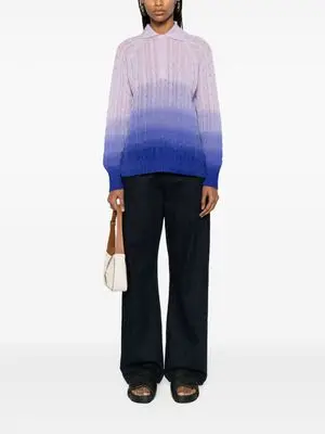 Etro Ombré-effect Wool Jumper
