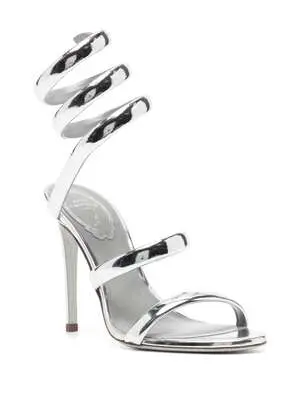 Rene Caovilla Cleo 100mm Leather Sandals
