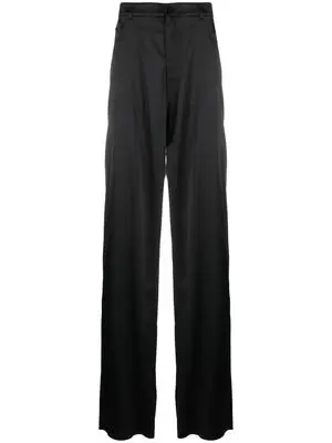 Balenciaga Loose-cut Stretch-satin Trousers