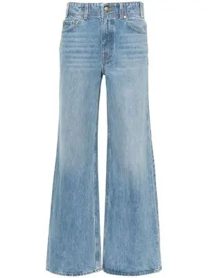 Ulla Johnson High-rise Wide-leg Jeans