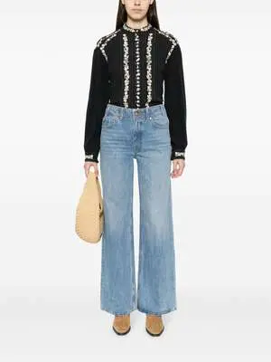 Ulla Johnson High-rise Wide-leg Jeans