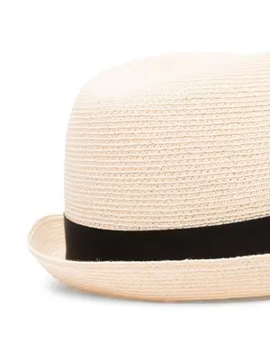 Saint Laurent Straw Panama Hat