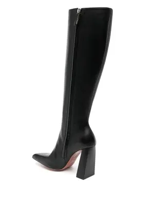 Amina Muaddi Marine 95mm Knee-length Boots - Black
