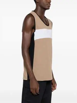 AMIR SLAMA Colour-block Tank Top