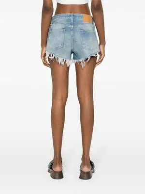 Alanui Kerala Denim Shorts