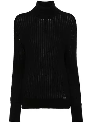 Kiton Roll-neck Ribbed-knit Jumper