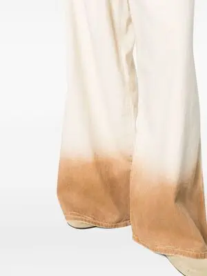 Alanui Wide-leg Jeans - Neutrals