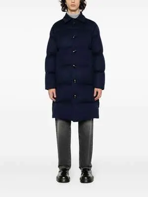 Kiton Padded Cashmere-blend Coat