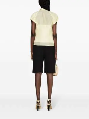 Zimmermann Matchmaker Diamante Linen-blend Blouse