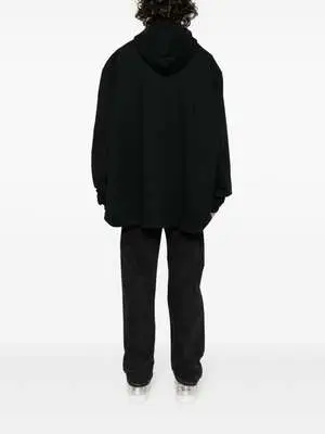 Random Identities Plunge-v Cotton Hoodie