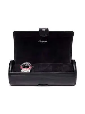 RAPPORT LONDON Nova Three-watch Roll Case - Black