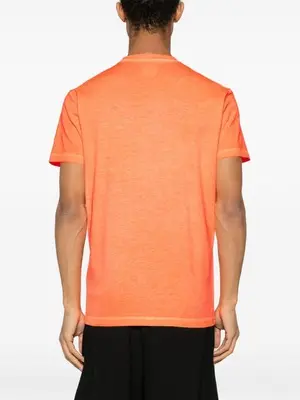 Dsquared2 Be Icon Cotton T-shirt - Orange