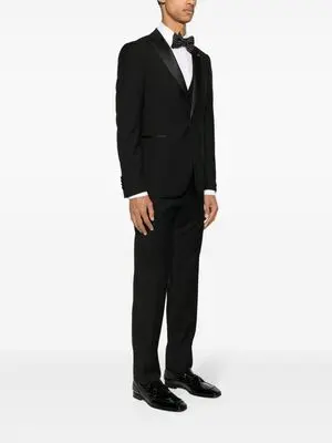 Tagliatore Single-breasted Virgin-wool Suit - Black
