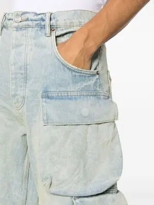 PURPLE BRAND P018 Mid-rise Cargo Jeans