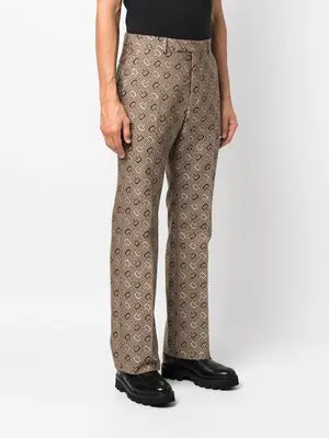 Gucci Mid-rise Straight-leg Trousers