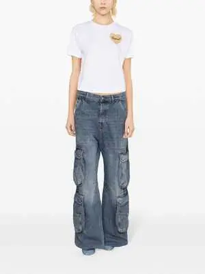 Dsquared2 Logo-appliqué T-shirt - White