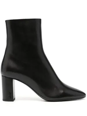 Saint Laurent Lou 70mm Ankle Boots