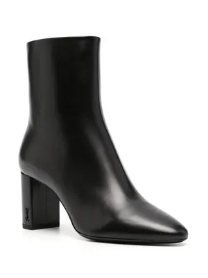 Saint Laurent Lou 70mm Ankle Boots
