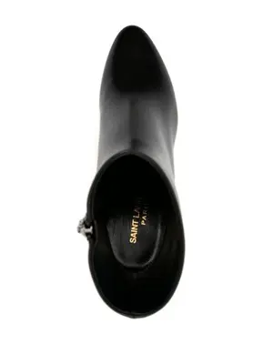 Saint Laurent Lou 70mm Ankle Boots
