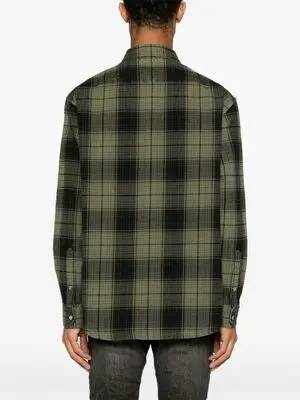 PURPLE BRAND Flannel Long-sleeve Shirt