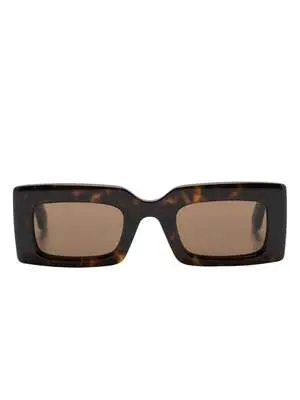 Alexander McQueen Rectangle-frame Sunglasses