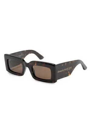 Alexander McQueen Rectangle-frame Sunglasses
