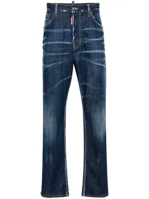 Dsquared2 Mid-rise Skinny Jeans - Blue