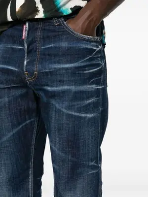Dsquared2 Mid-rise Skinny Jeans - Blue