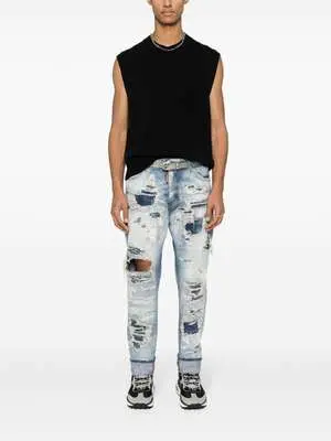 Dsquared2 Big Brother Distressed-finish Jeans