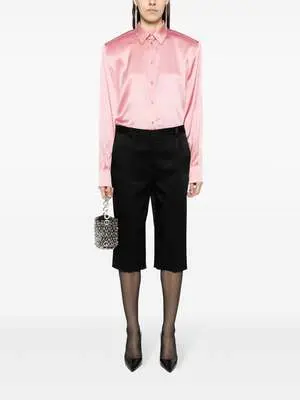 Magda Butrym Long-sleeve Silk Shirt